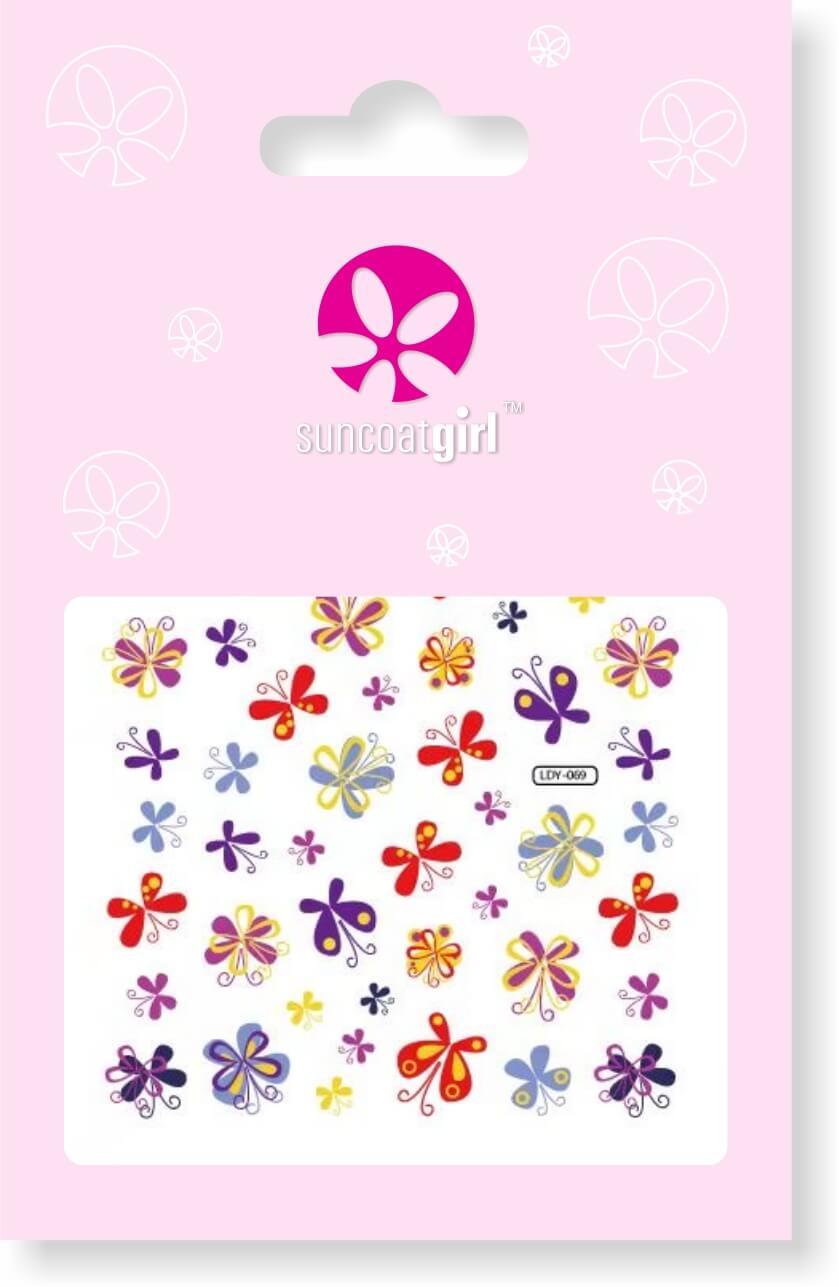 Butterfly Nail Decals - Suncoat – Suncoat Products